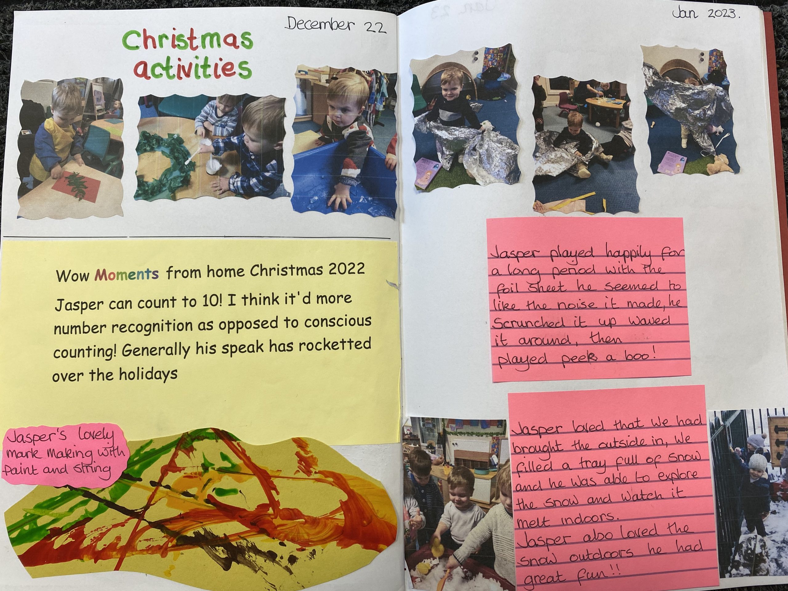 Tom Thumb Nursery Learning Journey